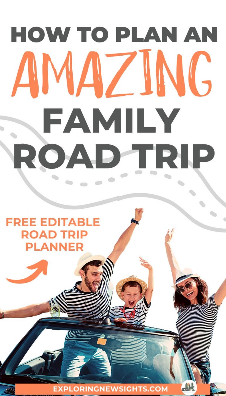 How to Plan an Amazing Family Road Trip | With FREE Road Trip Planner